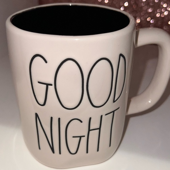 Rae Dunn | Dining | New Rae Dunn Good Night Black Interior Mug Htf ...